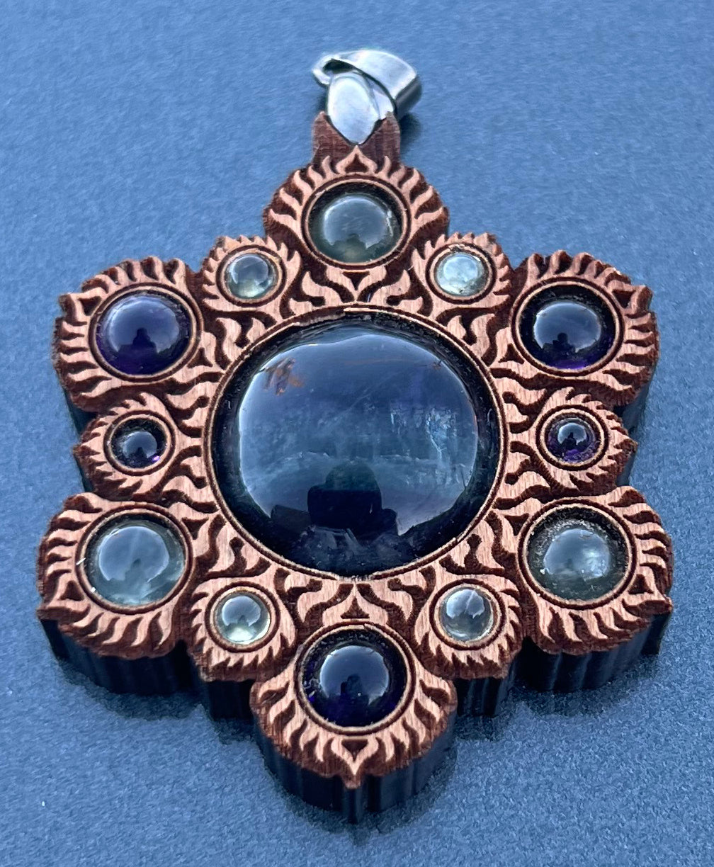 Laser Trees - Pendant Fluorite — The Headspace