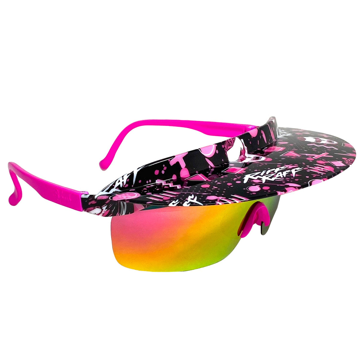 B Fresh - Riff Raff - Neon Icon - Visor Shades — The Headspace