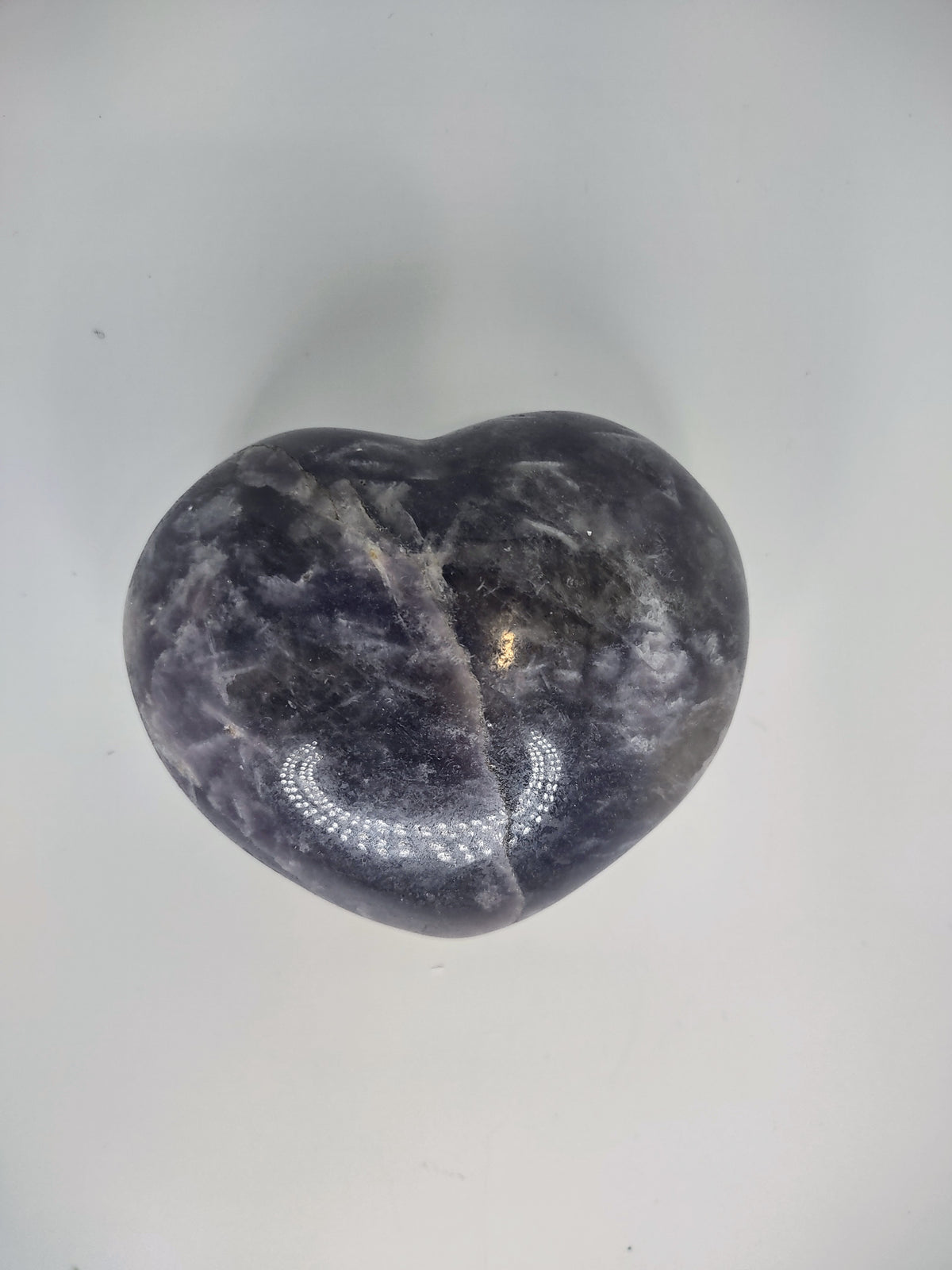 Lepidolite Heart — The Headspace